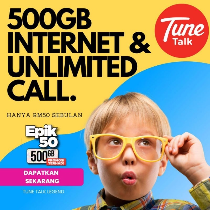 SIMKAD TUNETALK LEGEND UNLIMITED DATA & CALL 🤙 | Shopee Malaysia