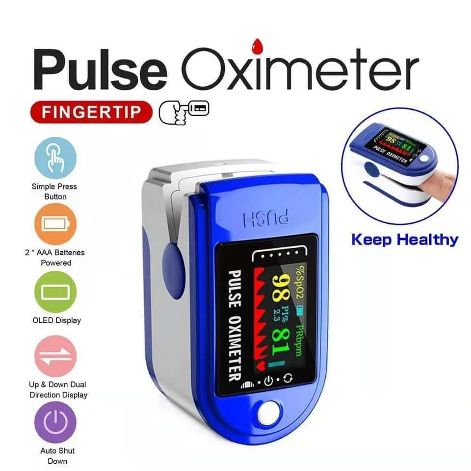 Fingertip Pulse Mini SpO2 Monitor Oxygen Saturation Monitor Pulse Rate ...