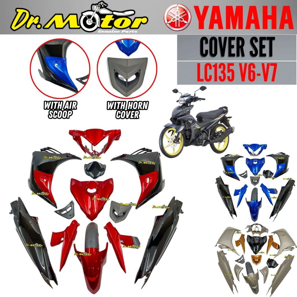 YAMAHA LC135 V6 V7 135LC LC 135 Cover Set Coverset Body Caver Complete ...