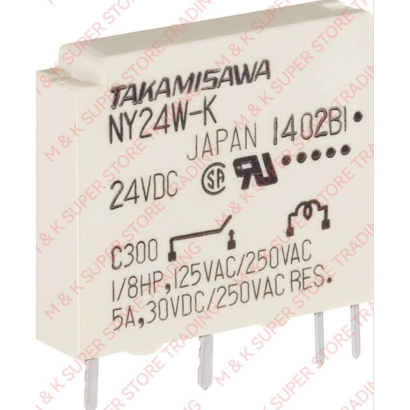 TAKAMISAWA NY24W-K 24VDC RELAY Price per pc | Shopee Malaysia