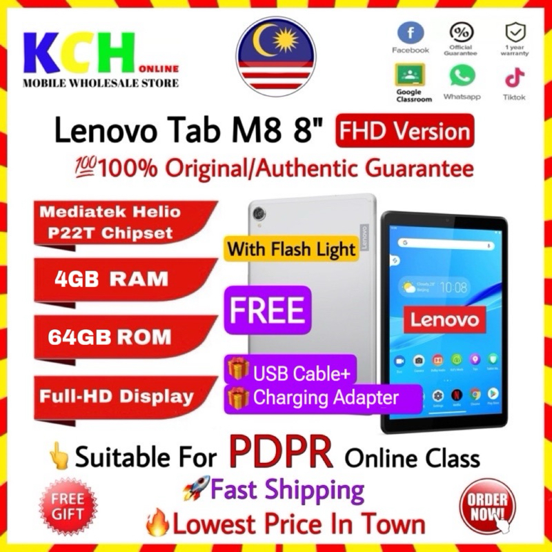 🚚🇲🇾Lenovo Tab M7/M8/M10 HD/M10 FHD PLUS 2ND/3RD Generation/E8/E10/Yoga ...