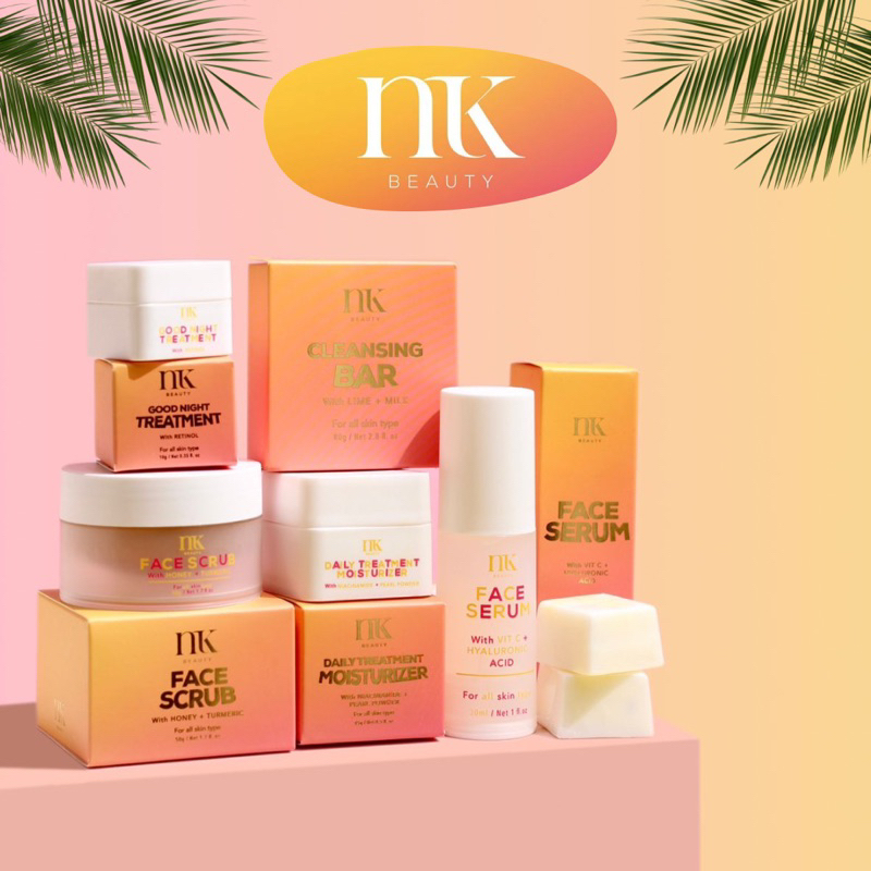 Mk Beauty Skincare Daily & Night Set for Brightening skin ( day & night ...