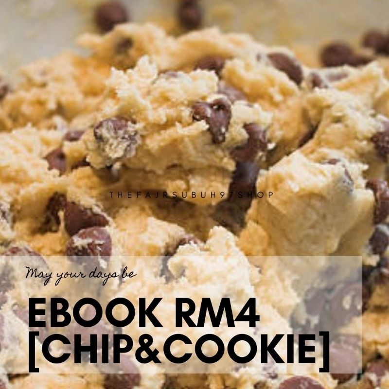 RESEPI MENJADII COOKIE CHOCOLATE& RED VELVET (EBOOK) | Shopee Malaysia