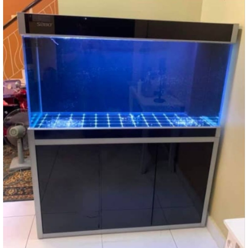 Sobo F-1248 Series Crystal Clear Aquarium Cabinet | Shopee Malaysia