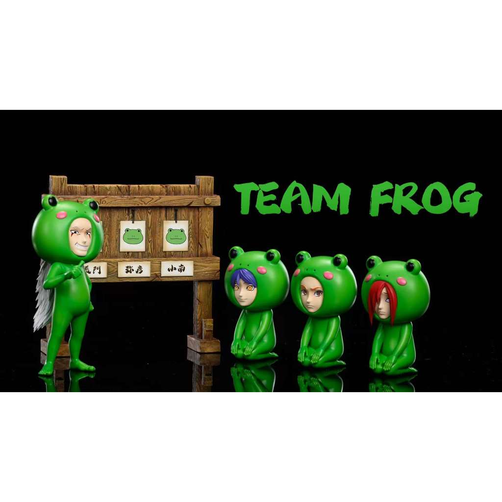 League Studio - Frog Team Naruto Shippuden Resin Statue GK Anime Figure ...
