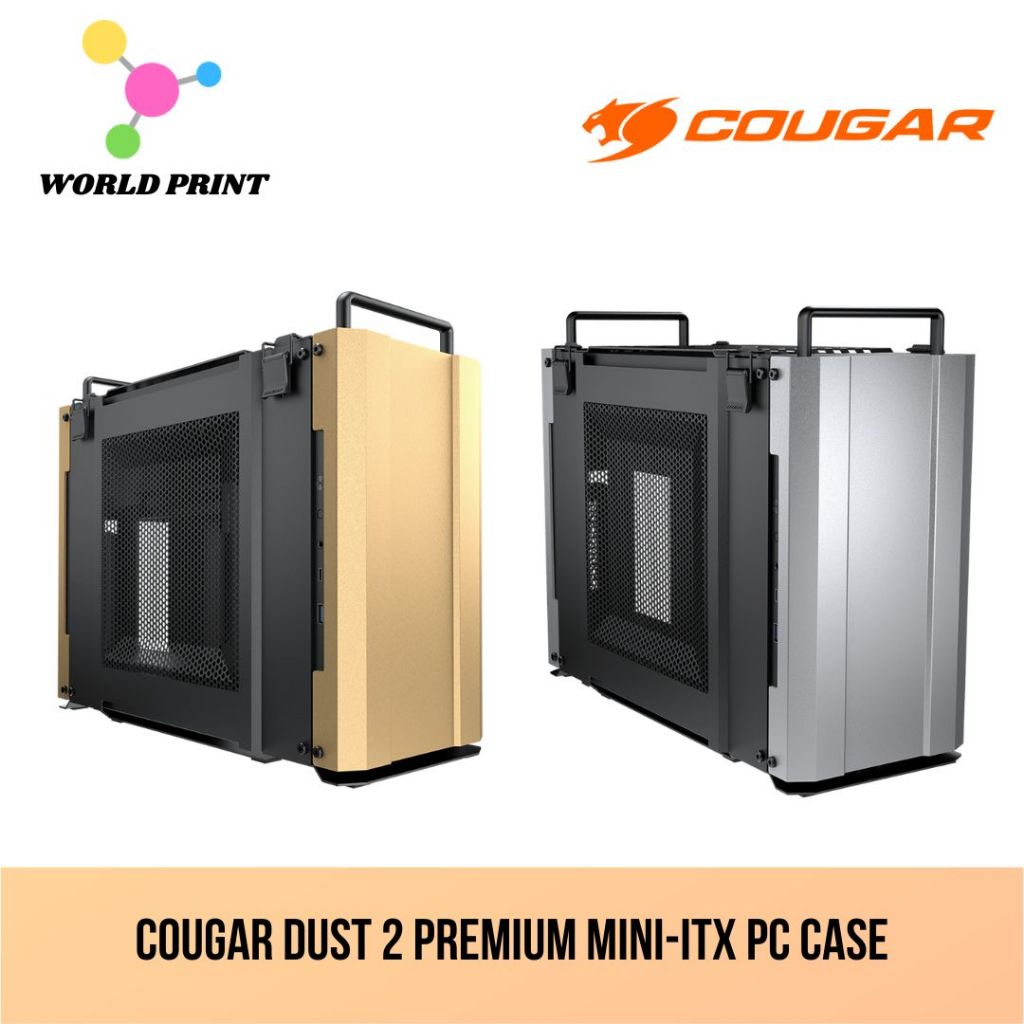 Cougar DUST 2 Premium Mini-ITX PC Case | Shopee Malaysia