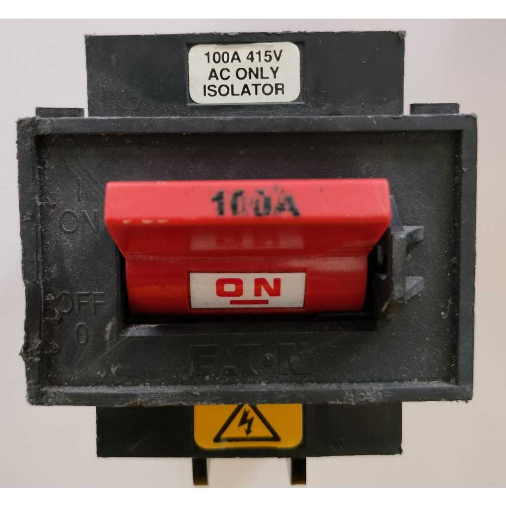 (SECONDHAND) EATON/MEM 63A 3P ISOLATOR/MAIN SWITCH | Shopee Malaysia