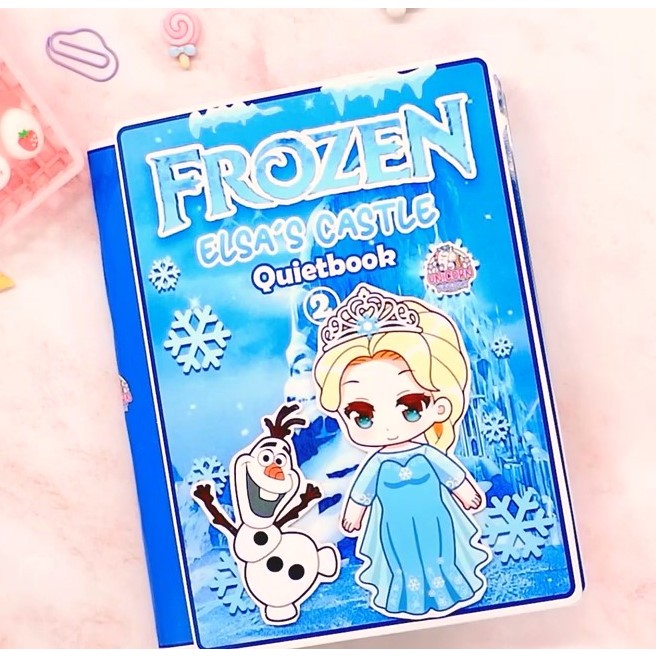 PDF] Frozen Elsa Paper Dollhouse Printable Preschool Kids Activity ...