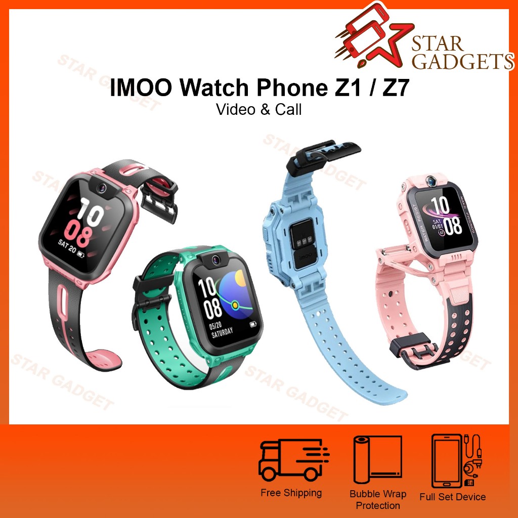 IMOO Kids Smart Watch Phone Z1 / Z7 | Video & Call | Original New Set ...