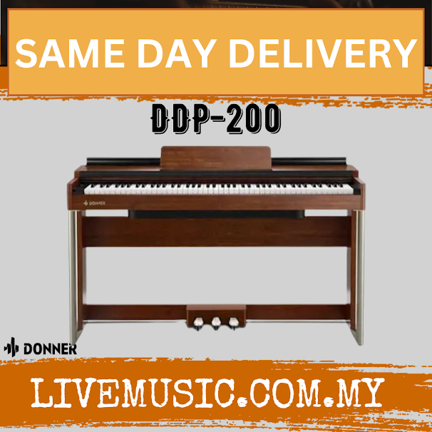 Donner DDP-200 88 Key Weighted Hammer Upright Digital Piano ( DDP 200 ...