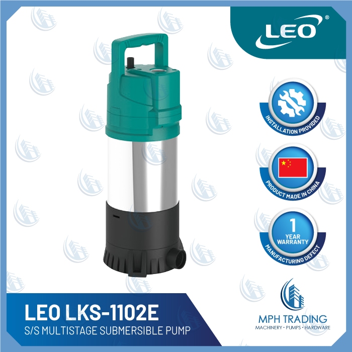 Leo LKS-1102SE Automatic Start Stop Submersible Water Pump Water Booster Pump 1.5HP For Fish ...