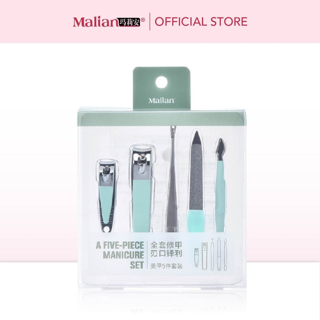 Malian Manicure Set (5 Pcs) 玛莉安修甲套装 (5支) | Shopee Malaysia