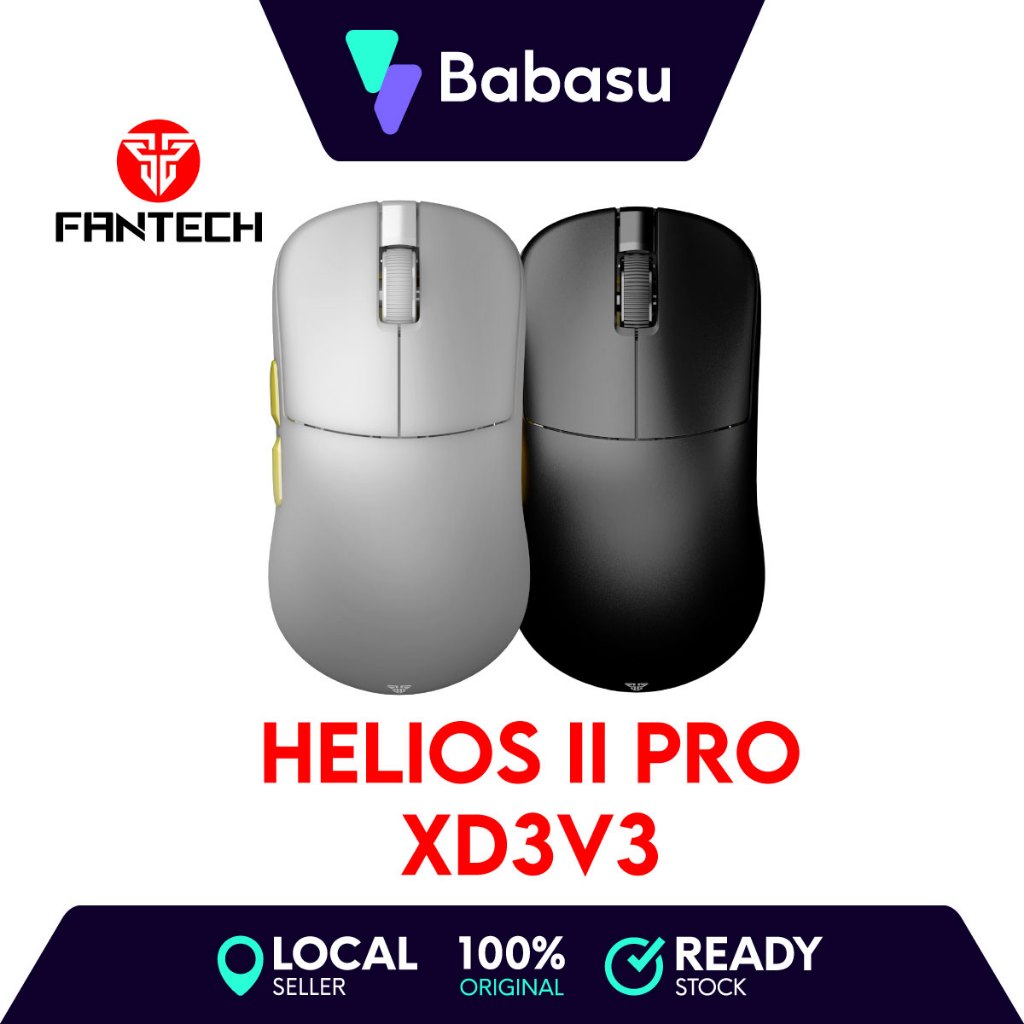 FANTECH HELIOS II PRO S XD3V3 1K / Pro 8K ULTRA LIGHTWEIGHT GAMING ...