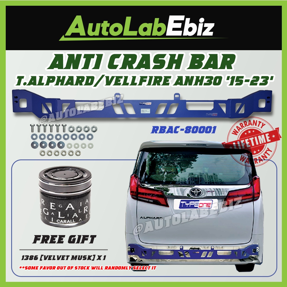 [🎁𝗙𝗿𝗲𝗲 𝗖𝗮𝗿𝗮𝗹𝗹 𝗥𝗲𝗴𝗮𝗹𝗶𝗮 𝘅 𝟭] TYPE ONE REAR BUMPER ANTI CRASH BAR Toyota ...