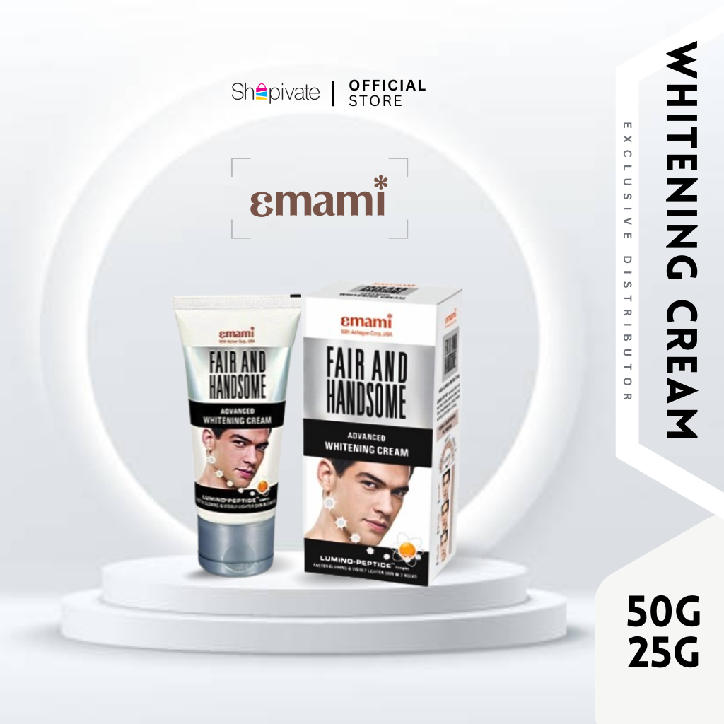 Emami Fair & Handsome ADVANCED WHITENING Cream 25g /50g | Shopee Malaysia