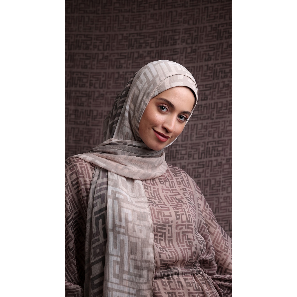 Tudung BOKITTA MONOGRAM New Release December 2023 | Shopee Malaysia