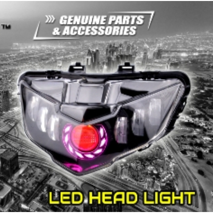 Y15ZR V2 / 135LC V8 LED HeadLamp Projector Head Light Y15 / LCV8 / Transformer Eagle Eye Style ...