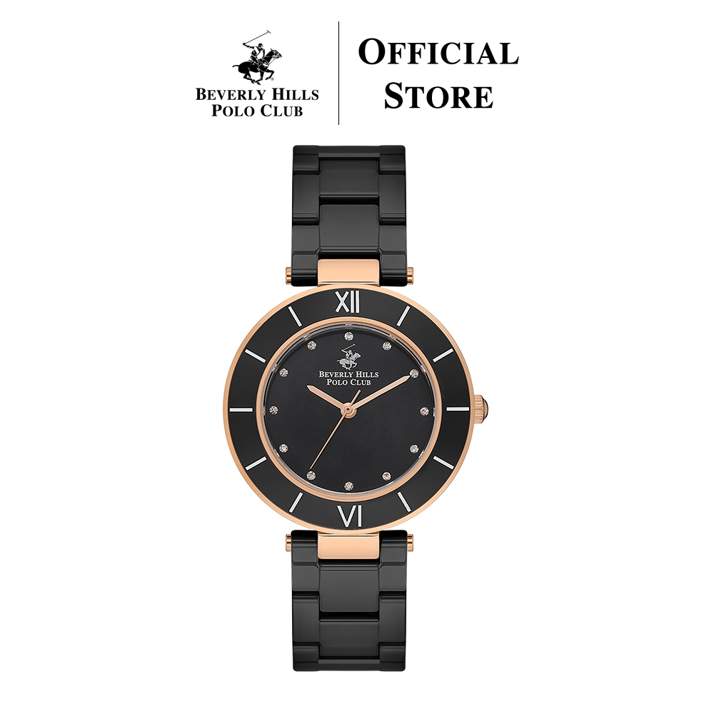 Beverly Hills Polo Club BHPC Ladies' Stainless Steel Quartz Watch ...