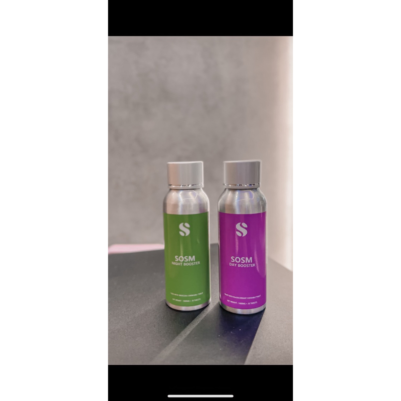 SOSM DAY BOOSTER NIGHT BOOSTER 燃烧脂肪 阻隔淀粉 加强代谢 排毒排油 消水肿 护肝 | Shopee Malaysia