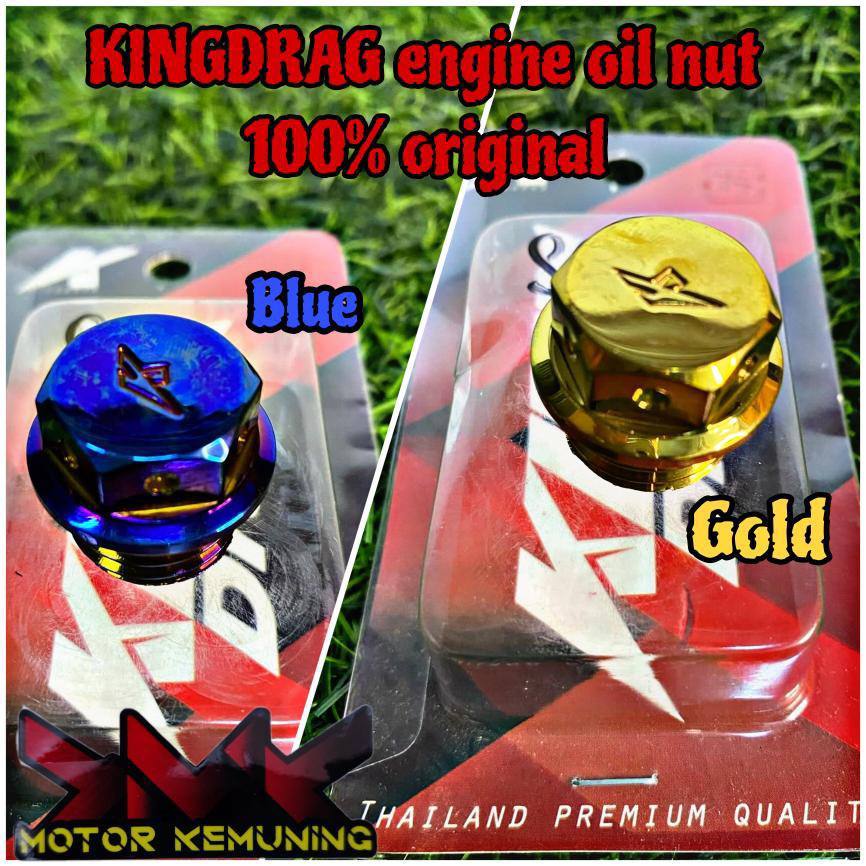 King Drag 100% Original Engine Oil Nut YAMAHA SCREW TUTUP MINYAK Y15 ...