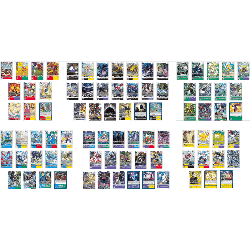 Digimon Card Game TCG / BT16 Beginning Observer - RUC Complete Set ...