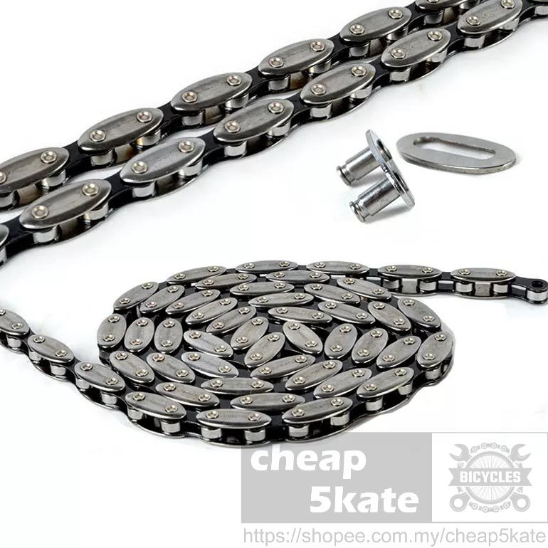 Bicycle Vintage Olive Shape Chain Cycling Bike High End Fixie Chain ...