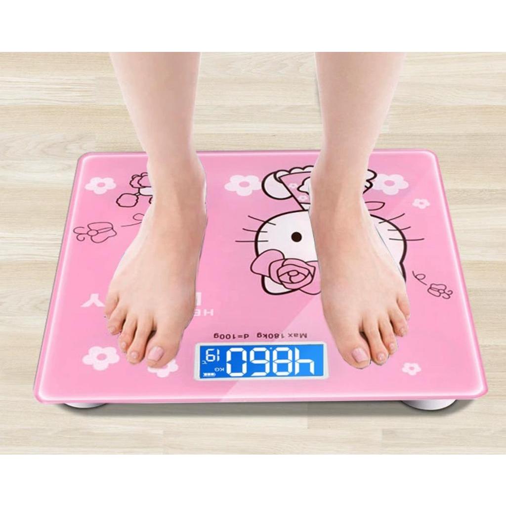 [Ready Stock] Hello Kitty Weight Scale Electronic Body Weight Measuring ...