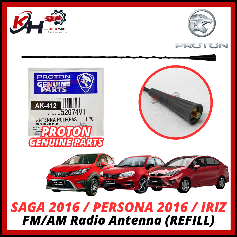 Original PROTON SAGA VVT 16 PERSONA IRIZ Car Audio Antenna Refill ...
