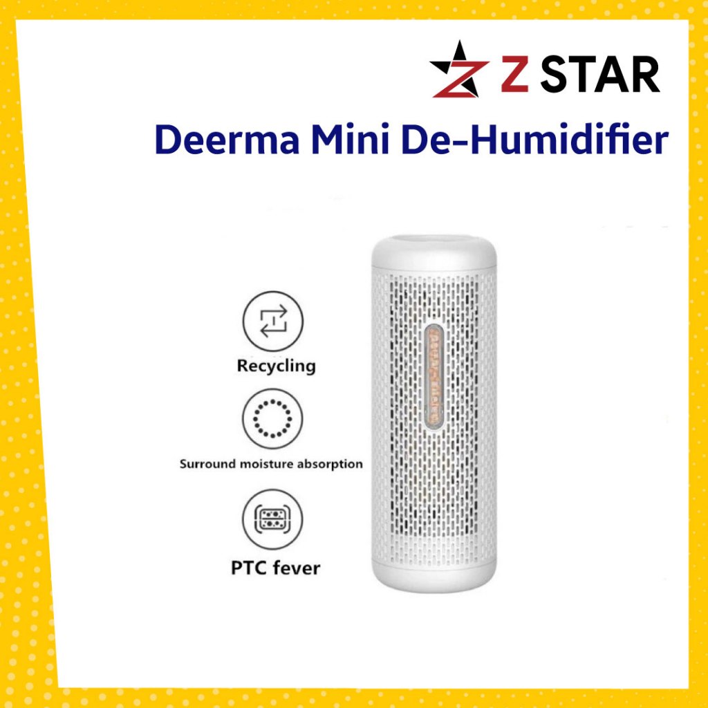 [READY STOCK] Deerma Mini Dehumidifier Air Moisture Absorption Dryer ...