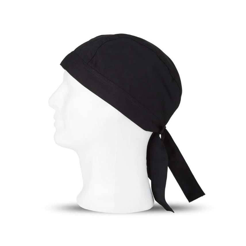 Japanese Chef Cap Black Catering Hat / Adjustable Kitchen Baker Chef ...