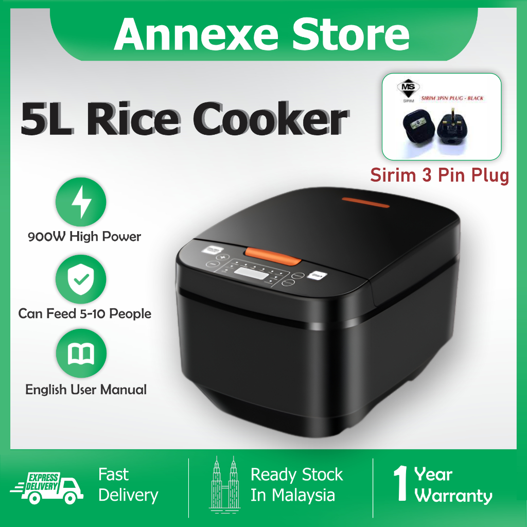 Milestone 5L rice cooker home smart rice cooker, reservation rice ...