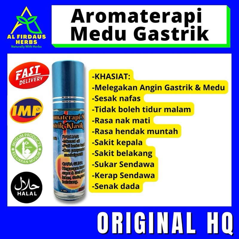 Aromaterapi Angin Medu Gastrik Buang Angin | Shopee Malaysia