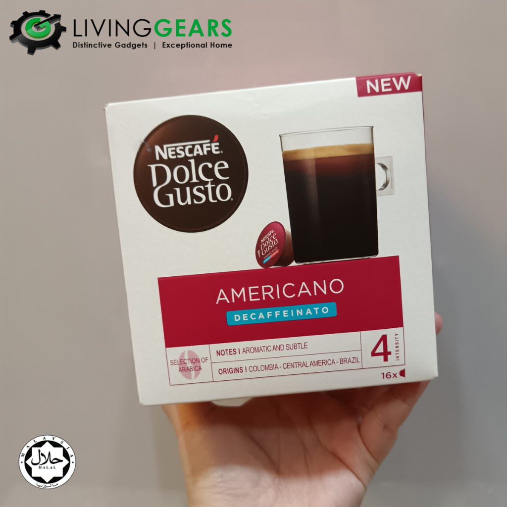 Nescafe Dolce Gusto Americano Decaf Coffee Capsule, 16 Servings (Best ...