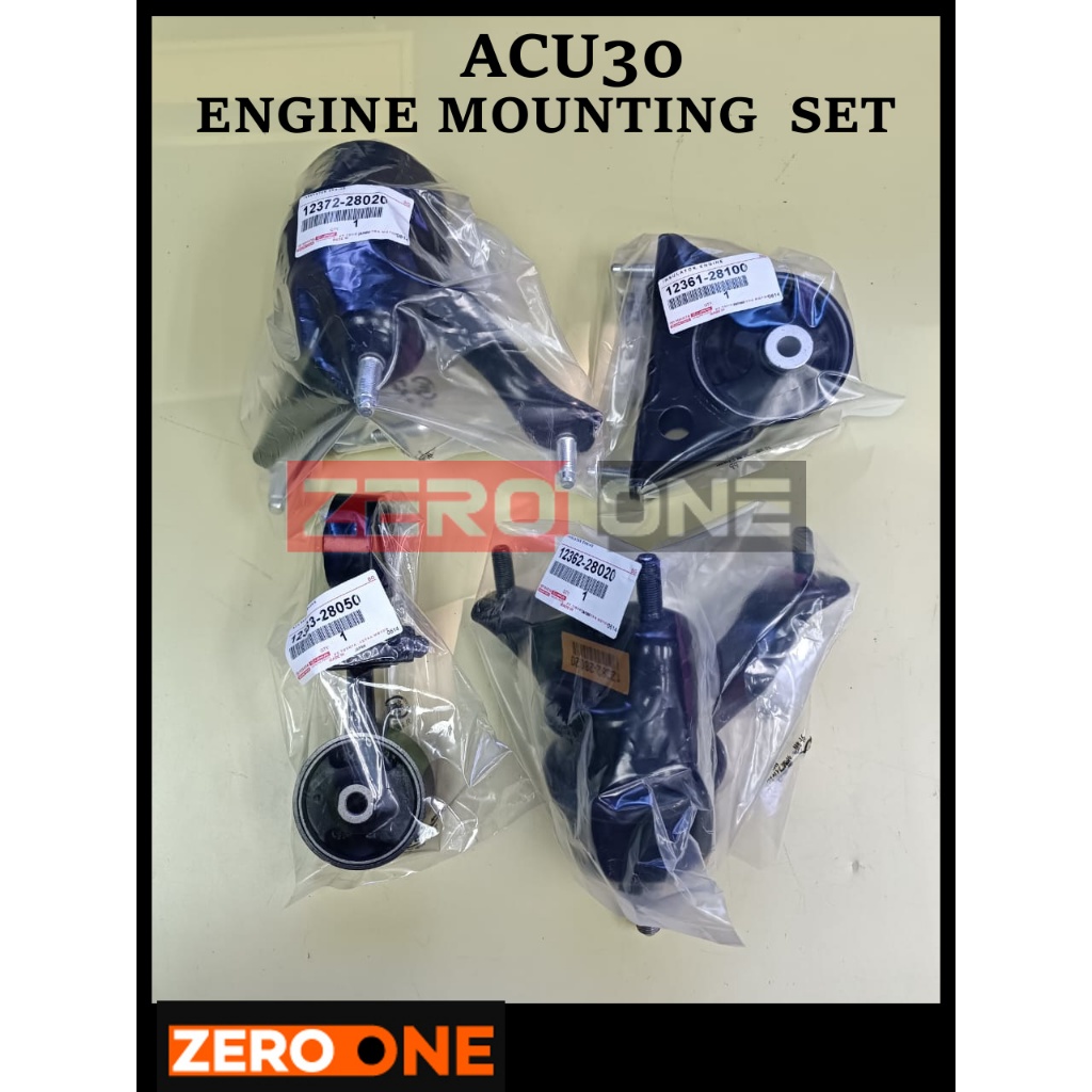 TOYOTA ACU30 ENGINE MOUNTING SET | Shopee Malaysia