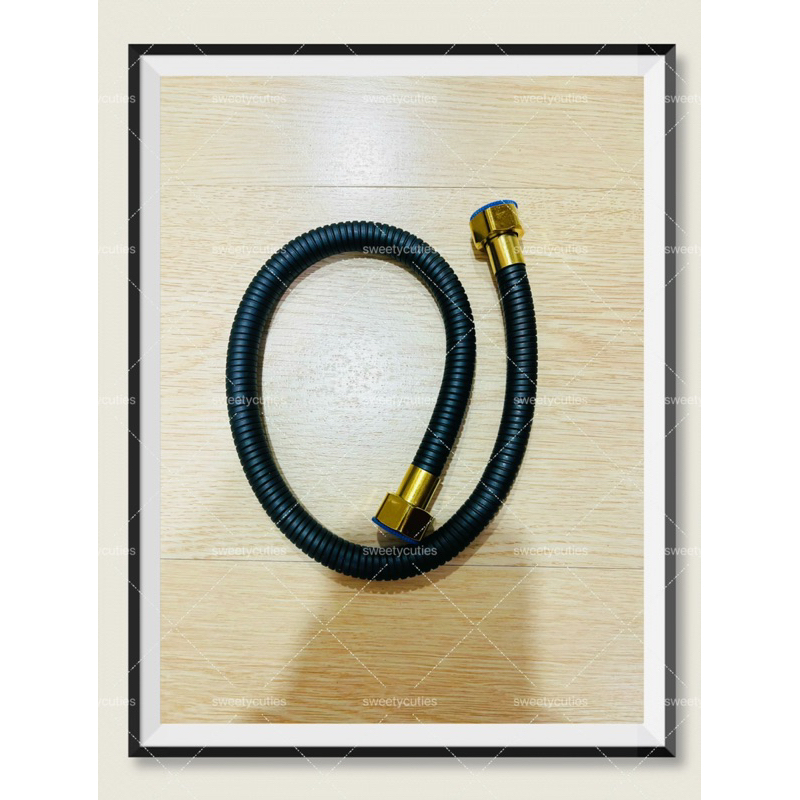️Goldtomz ️Sus304 stainless steel flexible hose-black gold colour ...