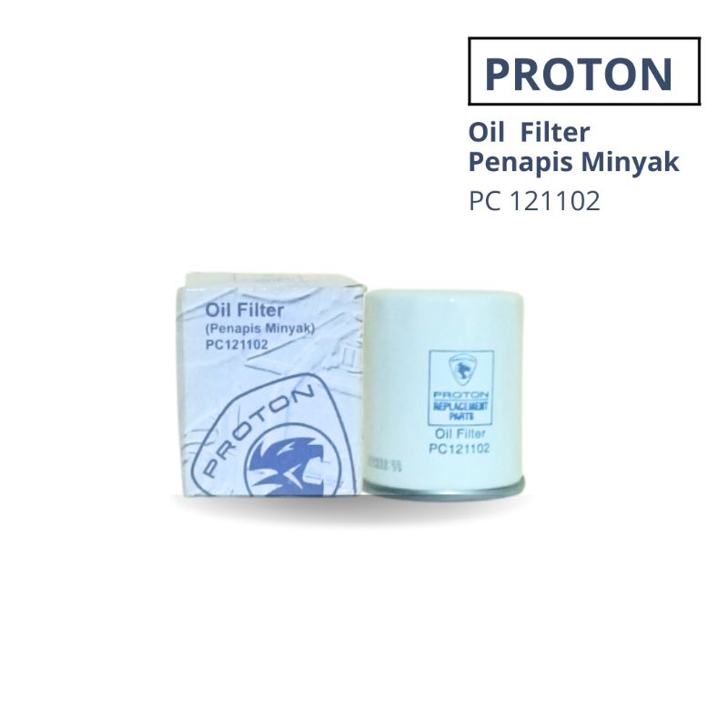Proton Oil Filter ( 100% Original ) GEN2 / SAGA BLM / FLX / WAJA / Wira ...