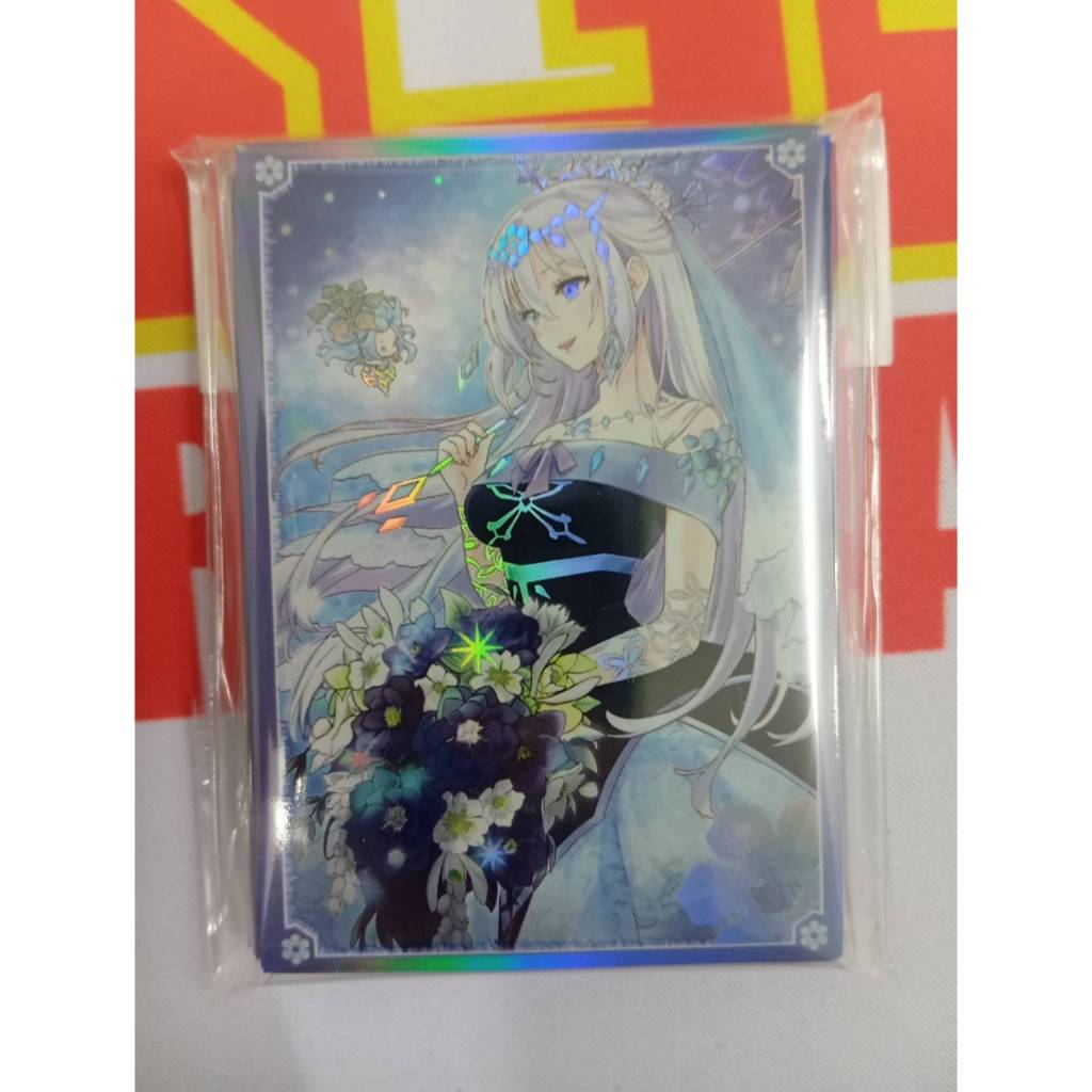 Yugioh YGO Teardrop the Rikka Queen Gloss Sleeve 游戏王六花圣泪滴花束雪花莲卡套(闪) 6 ...