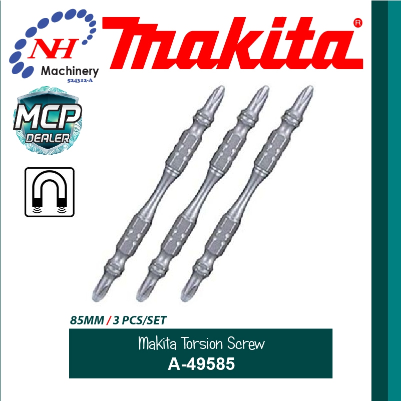 Makita A-49585 - Torsion Screw Bit (Double Ended Silver) | Shopee Malaysia