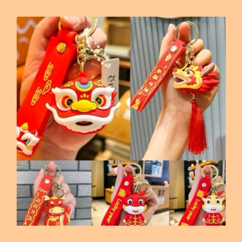 [Ready Stock] HICOOK CNY Keychain Chinese New Year Decorations Spring ...