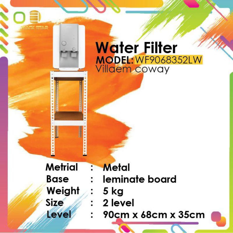 WATER FILTER RACK/ RAK WATER FILTER / WATER FILTER STAND COWAY DAN ...