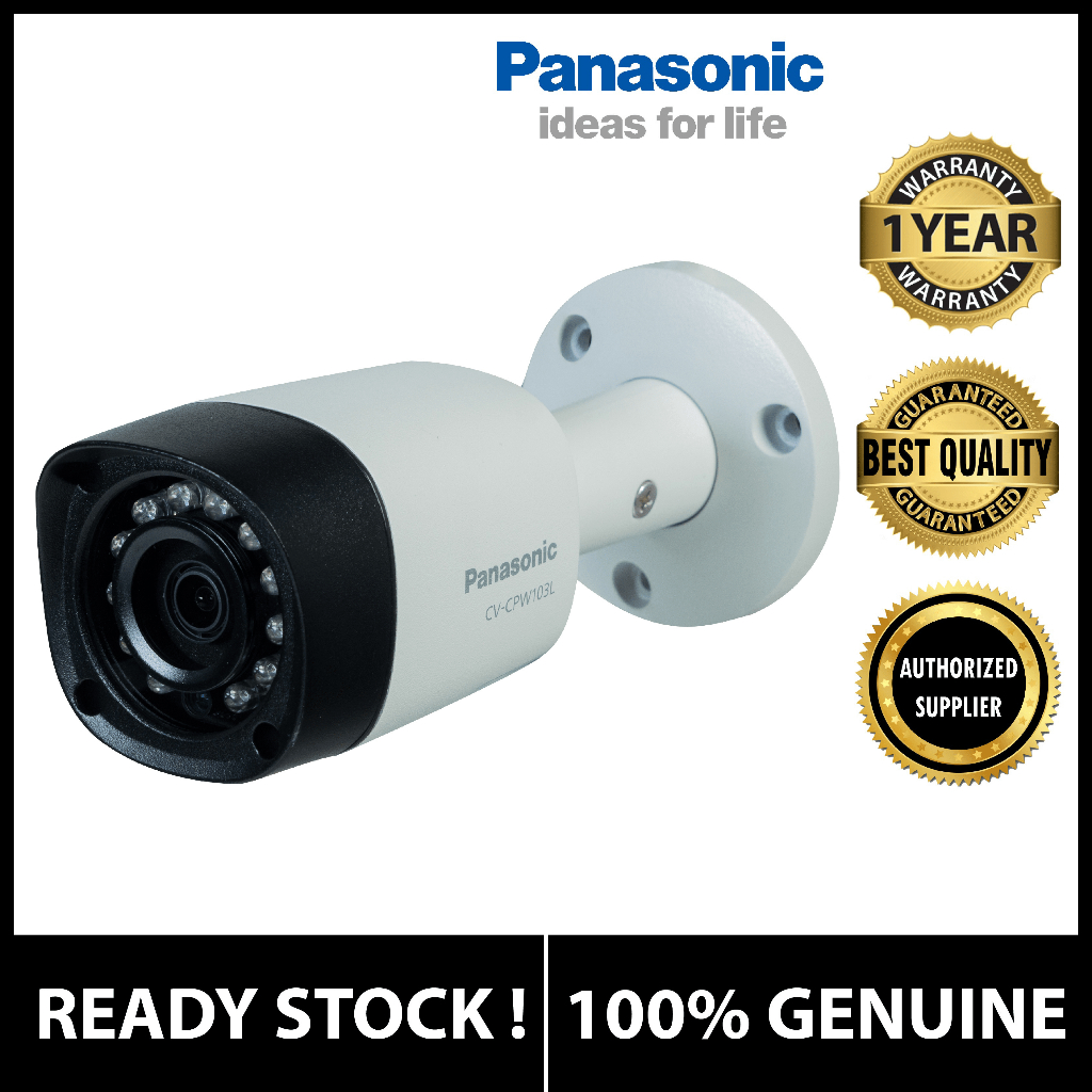 Panasonic CV-CPW103L HD Analog Day/Night Fixed Box Camera with IR ...