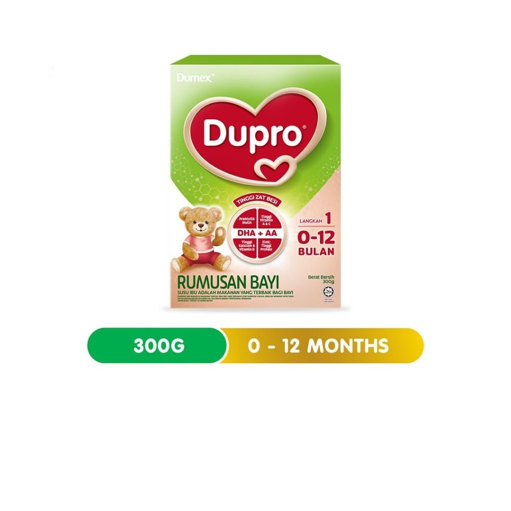 Dumex Dupro Infant Formula Step 1/Step 2 x 300g | Shopee Malaysia