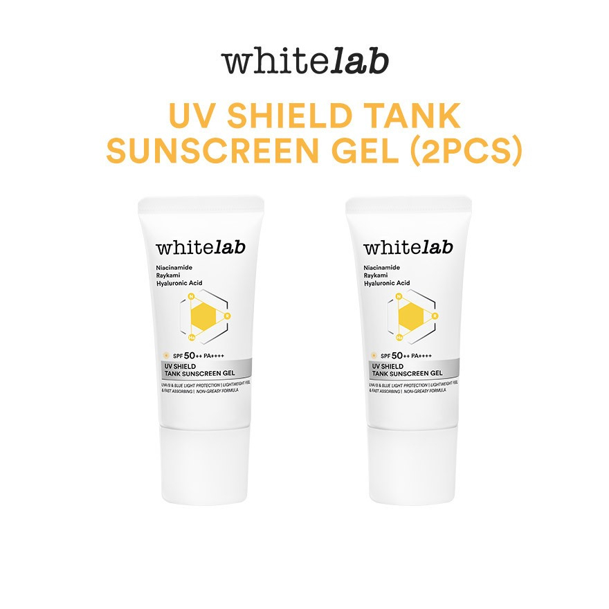 White Lab UV Shield Tank Sunscreen Gel (2 Pcs) | Shopee Malaysia