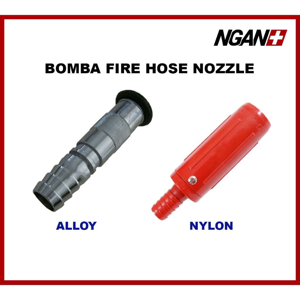 BOMBA 1" Fire Fighting Hose Nozzle OR NYLON | Shopee Malaysia