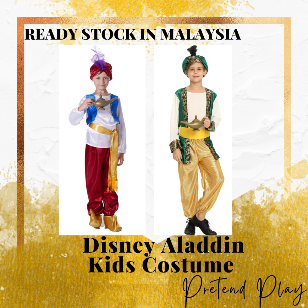 Kids Costume - Role Play Animation For Arabian Prince Kostum Putera ...