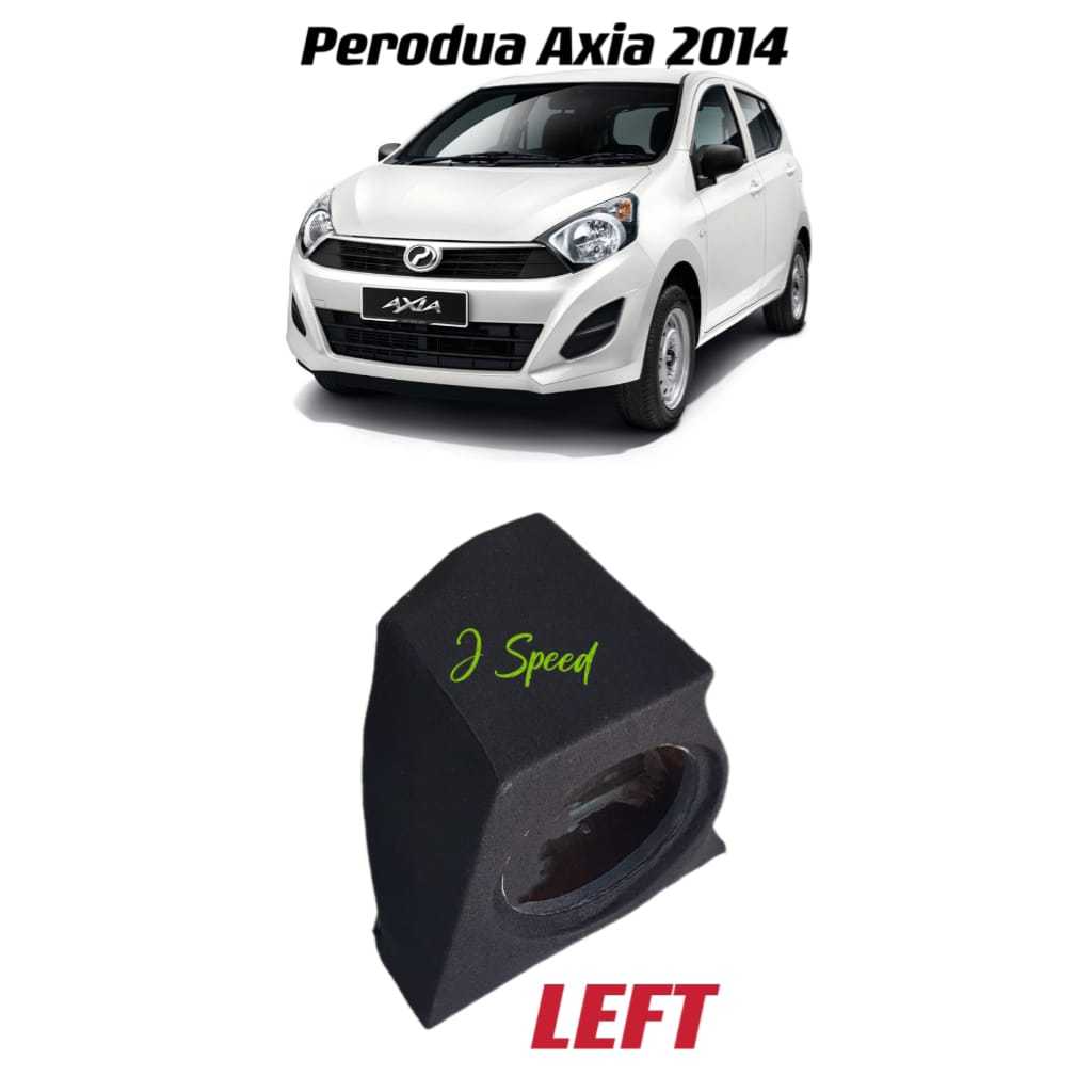 Perodua Axia 14year (Left&Right) Woofer Fibre Box | Shopee Malaysia