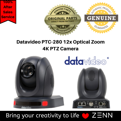 Datavideo PTC-280 12x Optical Zoom 4K PTZ Camera | Shopee Malaysia