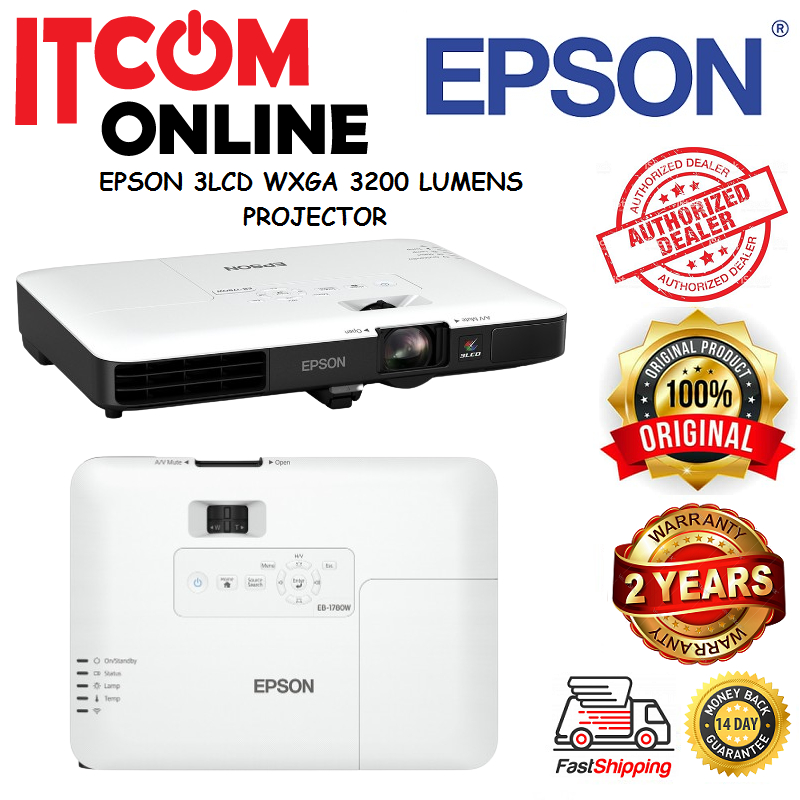 EPSON 3LCD WXGA 3200 LUMENS PROJECTOR (EB-1785W) | Shopee Malaysia