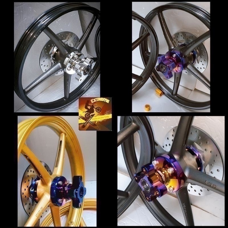 Enke! Sp522 Y15ZR/Y16ZR + Custom Hub + Rear Disc | Shopee Malaysia