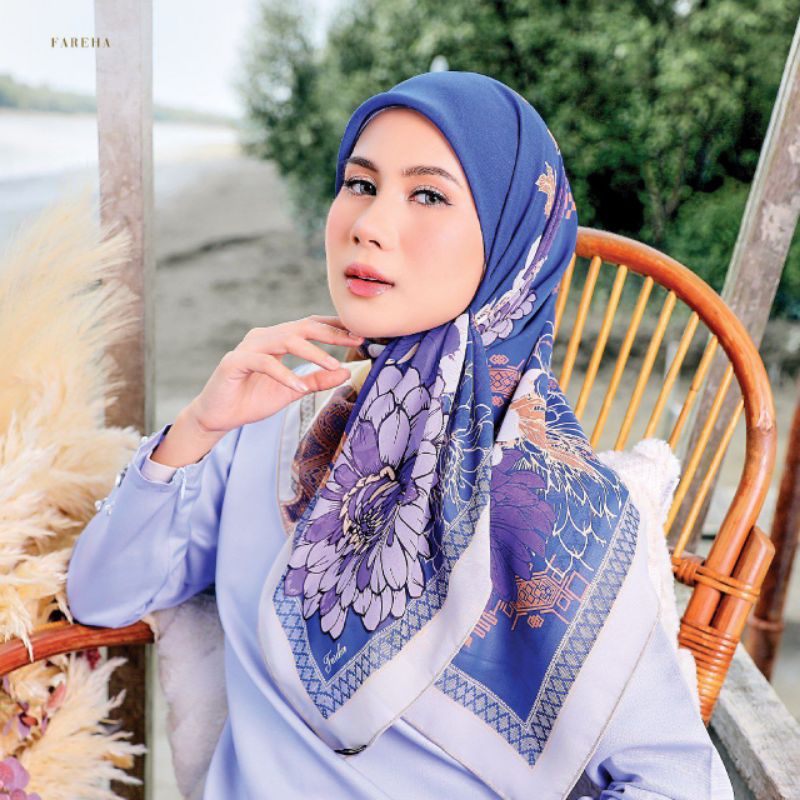 Tudung Fareha Chiffon BARU | Shopee Malaysia